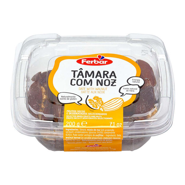 Stuffed Date With Walnut Ferbar Box. Atlantico UK Food & Beverage ...