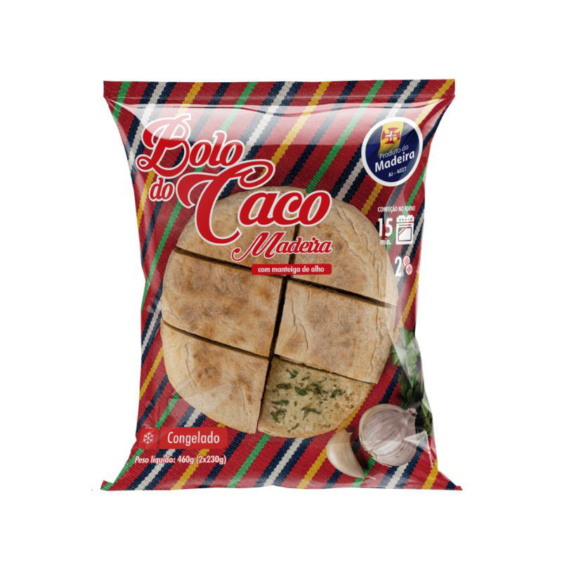 Caco Bread With Garlic Butter Original From Maderia Ilhopan. Atlantico ...