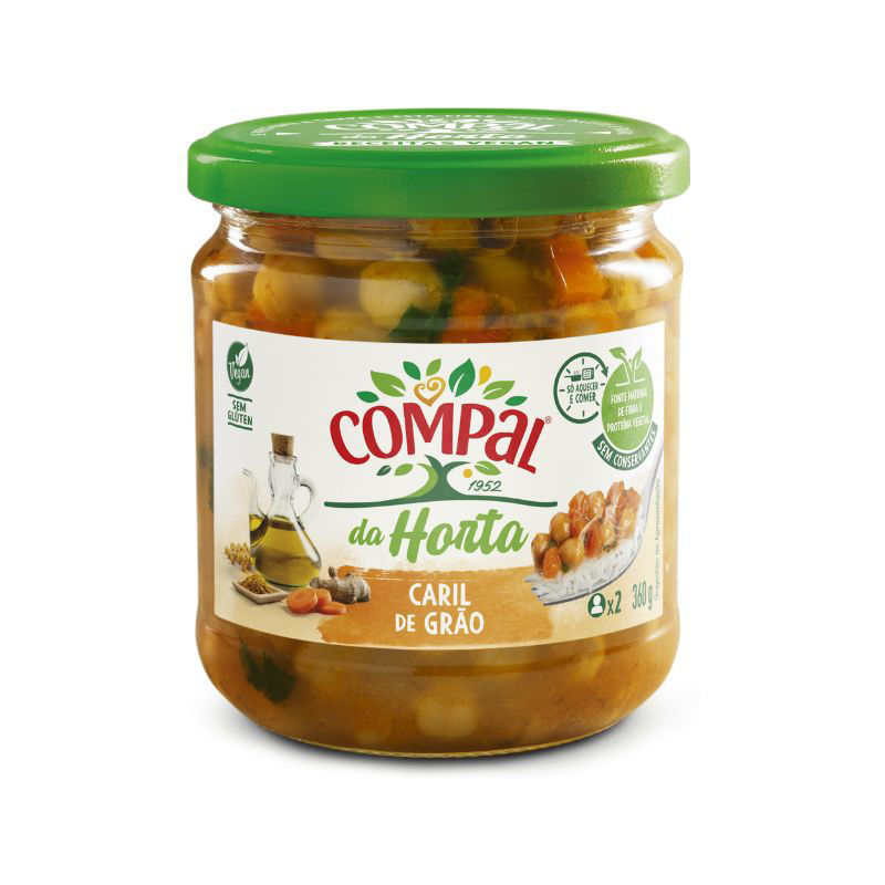 Compal Curry Grain Ready Meal. Atlantico UK Food & Beverage Wholesaler