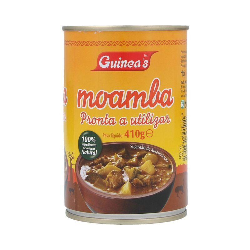 Guineas Moamba Sauce Can. Atlantico UK Food & Beverage Wholesaler
