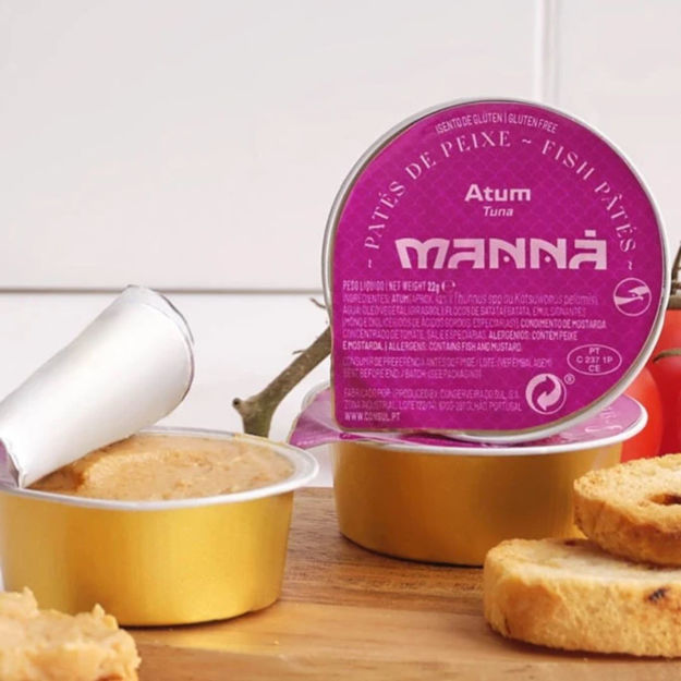 Manna Tuna Pate Pack. Atlantico UK Food & Beverage Wholesaler