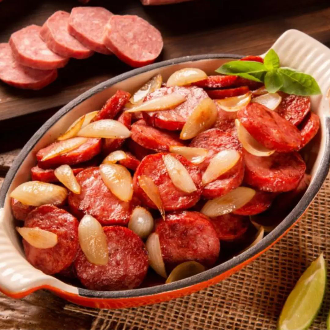 Linguiça Calabresa Defumada Bovina Prisca de 280g. Atlantico UK Food ...