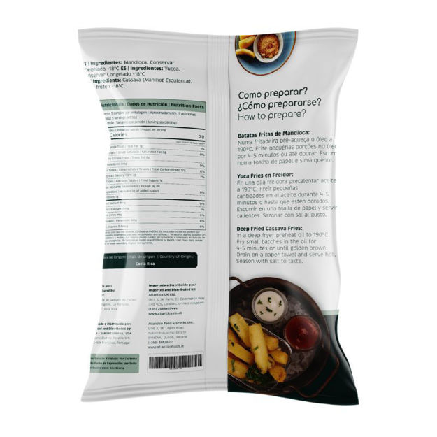 Cassava Yuca Sticks Granum. Atlantico UK Food & Beverage Wholesaler