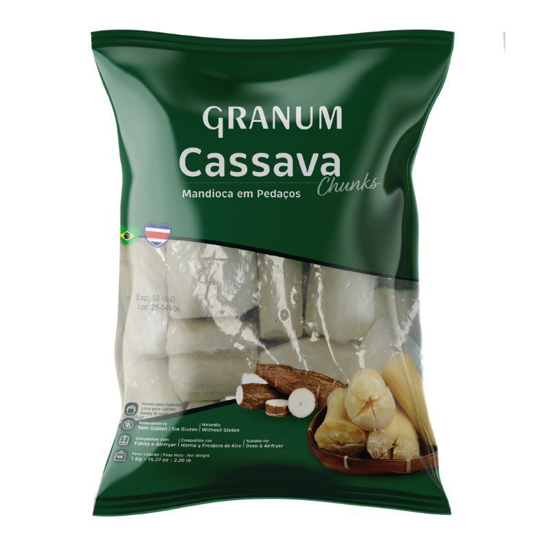 Cassava Granum Yuca Trozo Frozen. Atlantico UK Food & Beverage Wholesaler