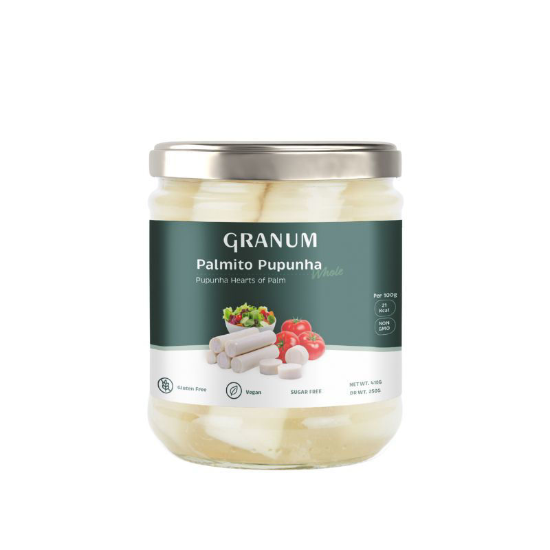 Granum Pupunha Hearts of Palm Glass 410g. Atlantico UK Food & Beverage ...